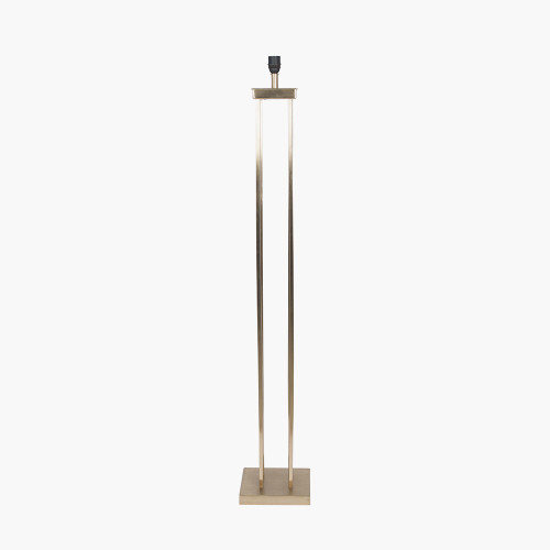 Pacific Lifestyle Limited - Langston Satin Brass Metal Column Floor ...