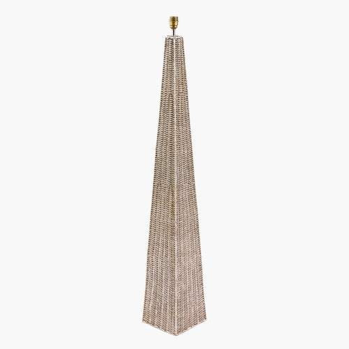 Pacific Lifestyle Limited - Seacomb Rattan Pyramid Floor Lamp Base