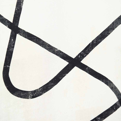 Pacific Lifestyle Limited - S/2 Black Squiggle Print Canvases with ...