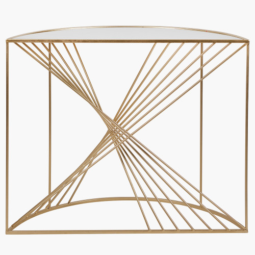 Pacific Lifestyle Limited - Liberty Glass and Gold Metal Half Moon ...