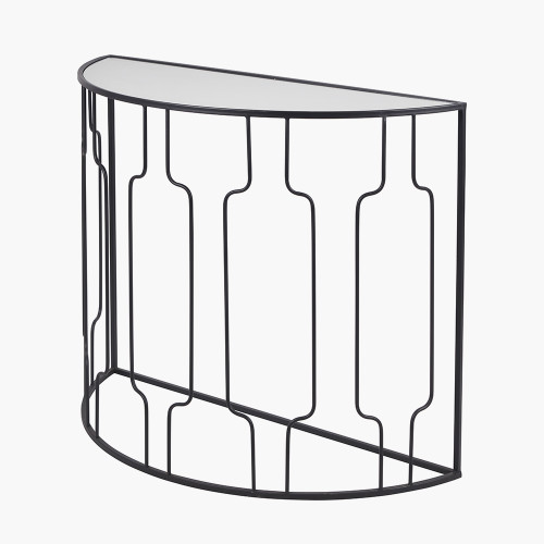 Pacific Lifestyle Limited - Caprisse Mirrored Glass and Graphite Metal ...