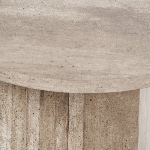 Pacific Lifestyle Limited - Elkton Concrete Effect Wood Veneer Groove ...