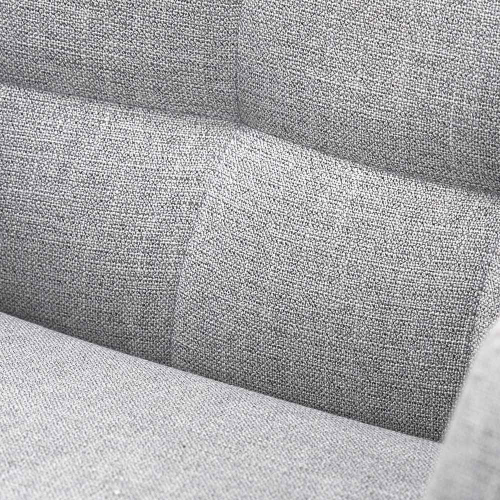 Pacific Lifestyle Limited - Alba Grey Linen Mix and Black Metal Carver ...