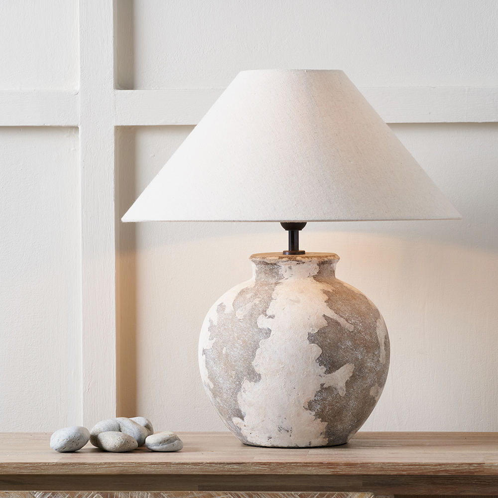 Pacific Lifestyle Limited - Lulia Antique Finish Stoneware Table Lamp Base