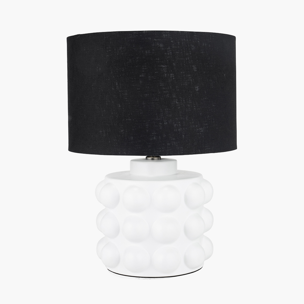 Pacific Lifestyle Limited - Serenity White Bobbled Ceramic Large Table ...