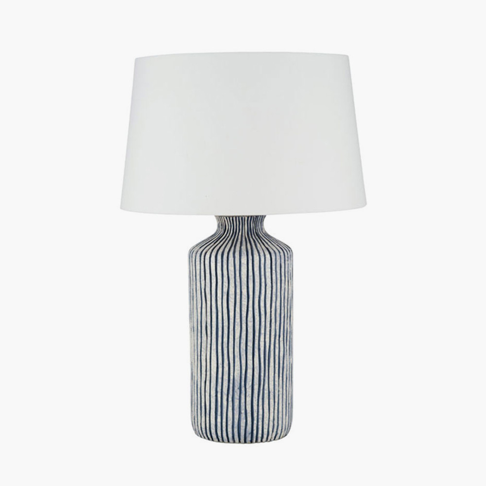 Pacific Lifestyle Limited - Bude Blue and White Stripe Stoneware Table ...