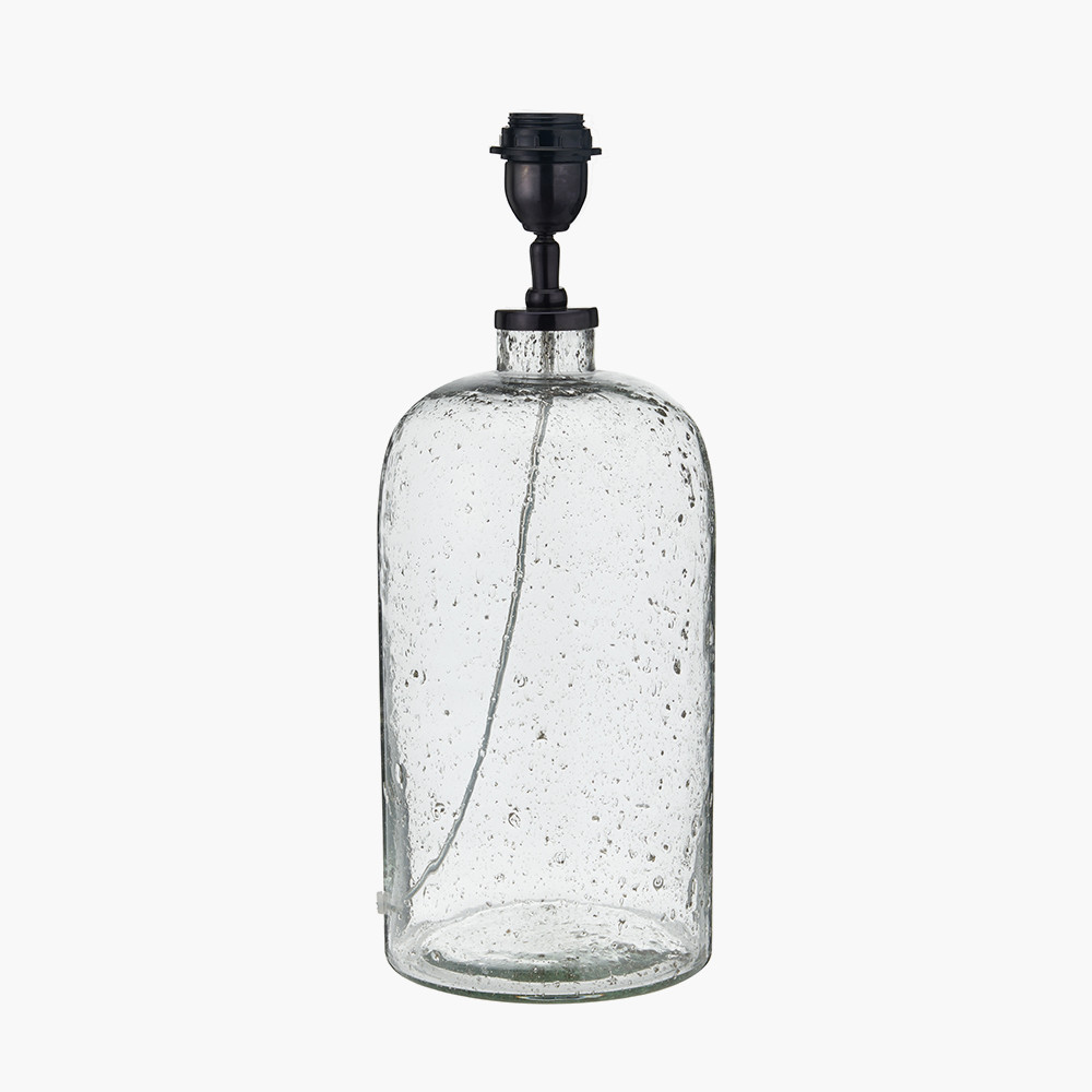 Pacific Lifestyle Limited - Ophelia Grey Bubble Glass Table Lamp Base