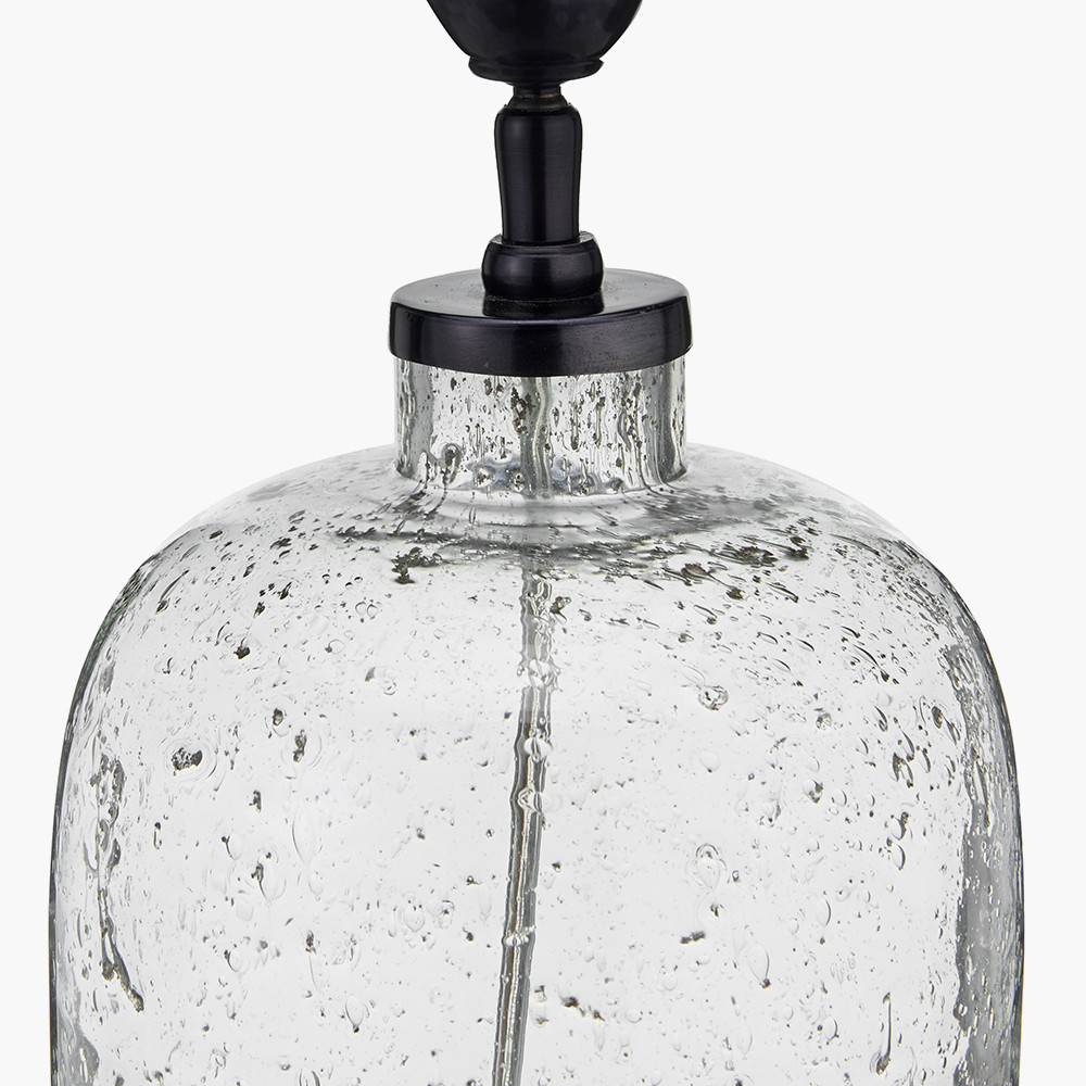 Pacific Lifestyle Limited - Ophelia Grey Bubble Glass Table Lamp Base