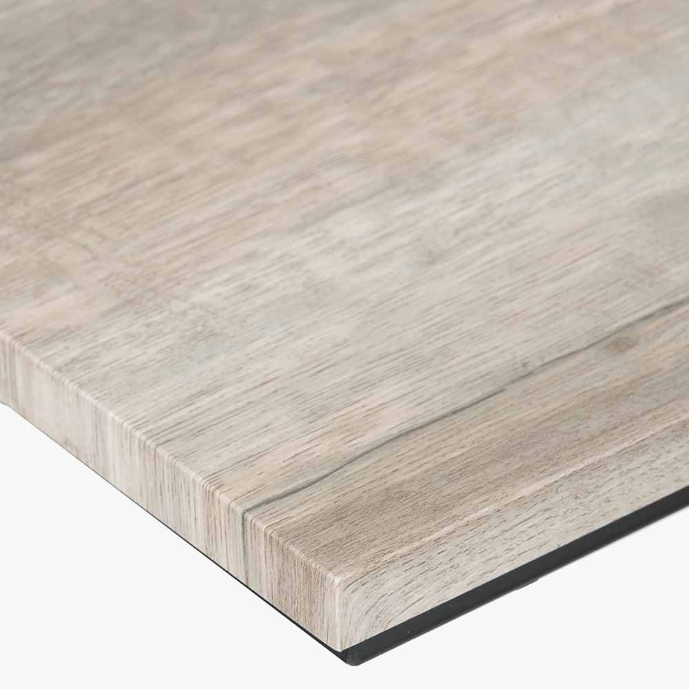 Pacific Lifestyle Limited - Soho Grey Oak Wood Veneer and Black Metal ...